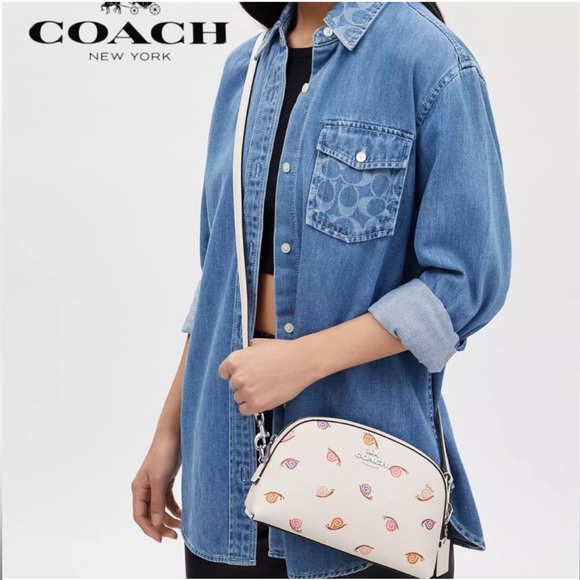 Coach | Bags | Nwt Coach Snail Print Madi Crossbody Bag | Poshmark